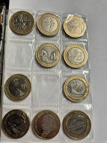 £2 Pound Coin Collection Bundle In Folder Circulated x33 Coins | eBay UK