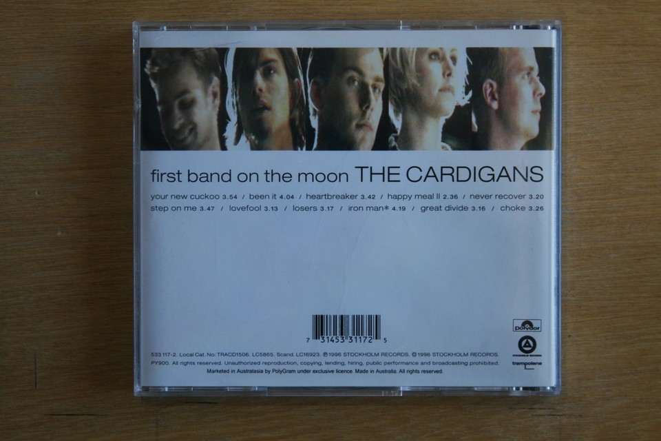 The Cardigans ‎– First Band On The Moon (Box C278) | eBay