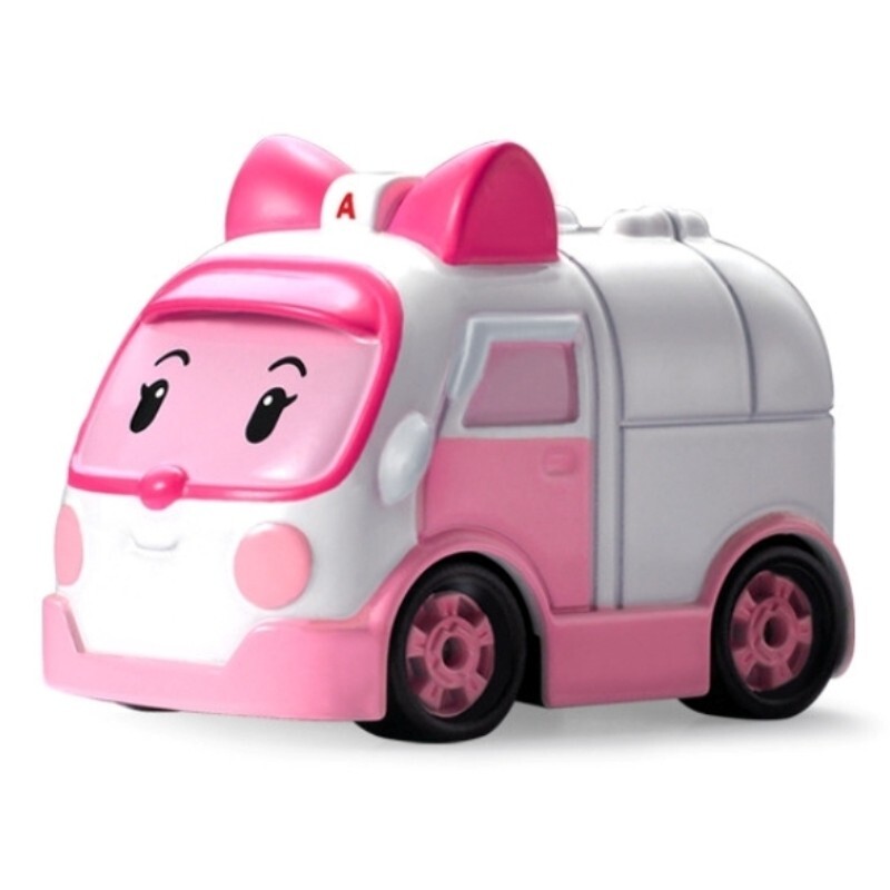 Robocar Poli Toy Diecast Rescue Team 4-Pack (Poly, Amber, Roy, Heli ...