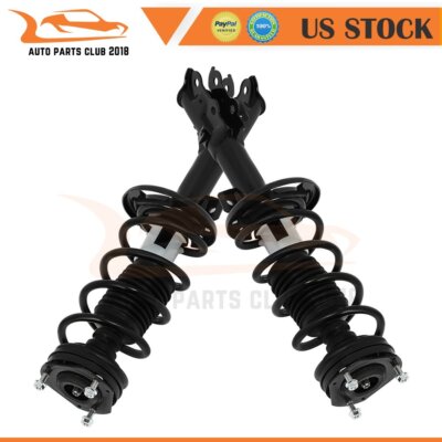For 2010-2013 Ford Fiesta Front Complete Struts Spring Shocks Absorbers ...