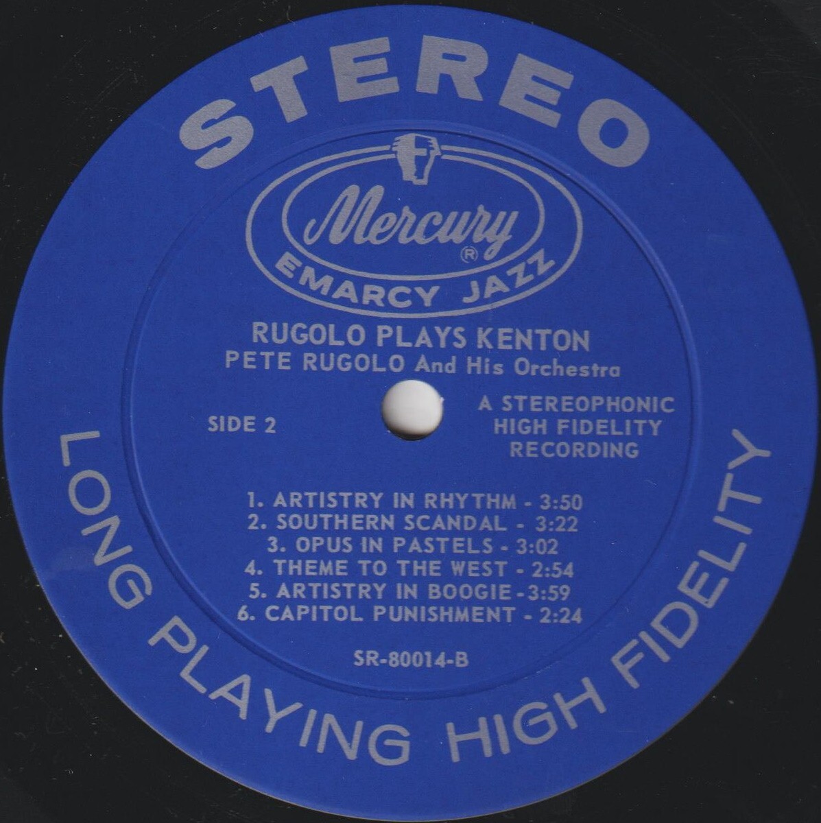 Pete Rugolo ~ Rugolo Plays Kenton ~ US LP stereo pressing, very nice ...