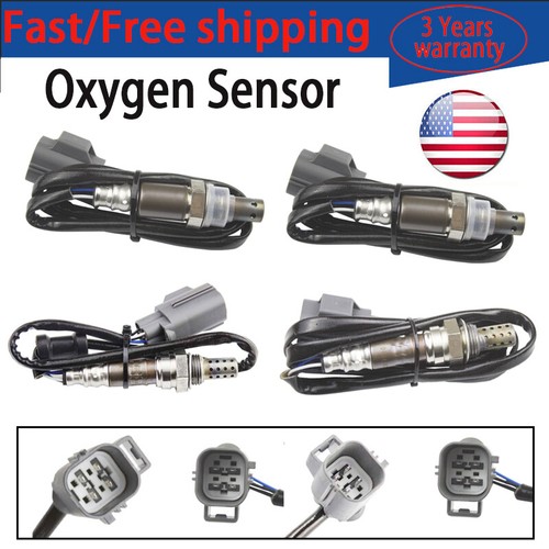 4pcs Oxygen Sensor Upstream+Downstream Sensor For 2007-2014 Volvo XC90 ...