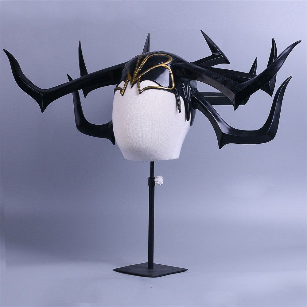 2018 Thor 3 RagnaröK Hela Mask Cosplay Thor Latex Halloween Women Hela ...