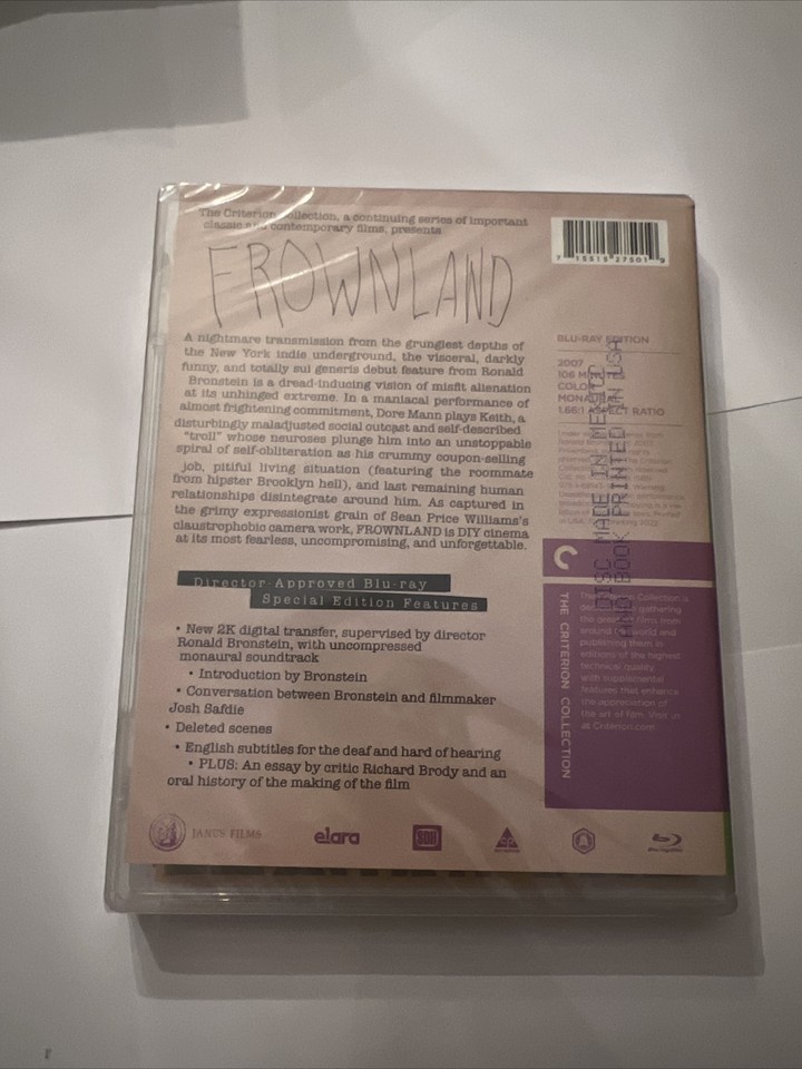 Frownland (Criterion Collection) [New Blu-ray] Subtitled 715515275019 | eBay