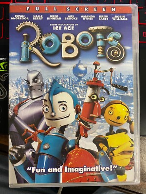 Robots DVD, 2005 New Sealed Fun And Imaginative Special Features Full ...