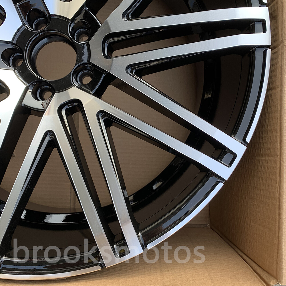 22" MULT SPOKE STYLE WHEELS RIM FOR 2006+ PORSCHE CAYENNE 2005-2015 Q7 ...
