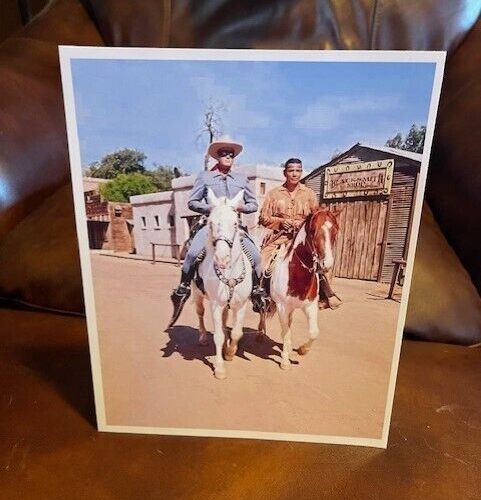 Lone Ranger Clayton Moore & Tonto Jay Silverheels Tabletop Standee 8" X ...