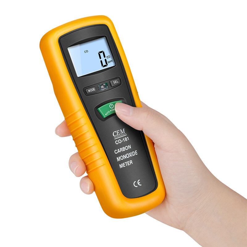 CEM CO-181 Pocket Carbon Monoxide CO Gas Meter Tester Detector Beeper ...
