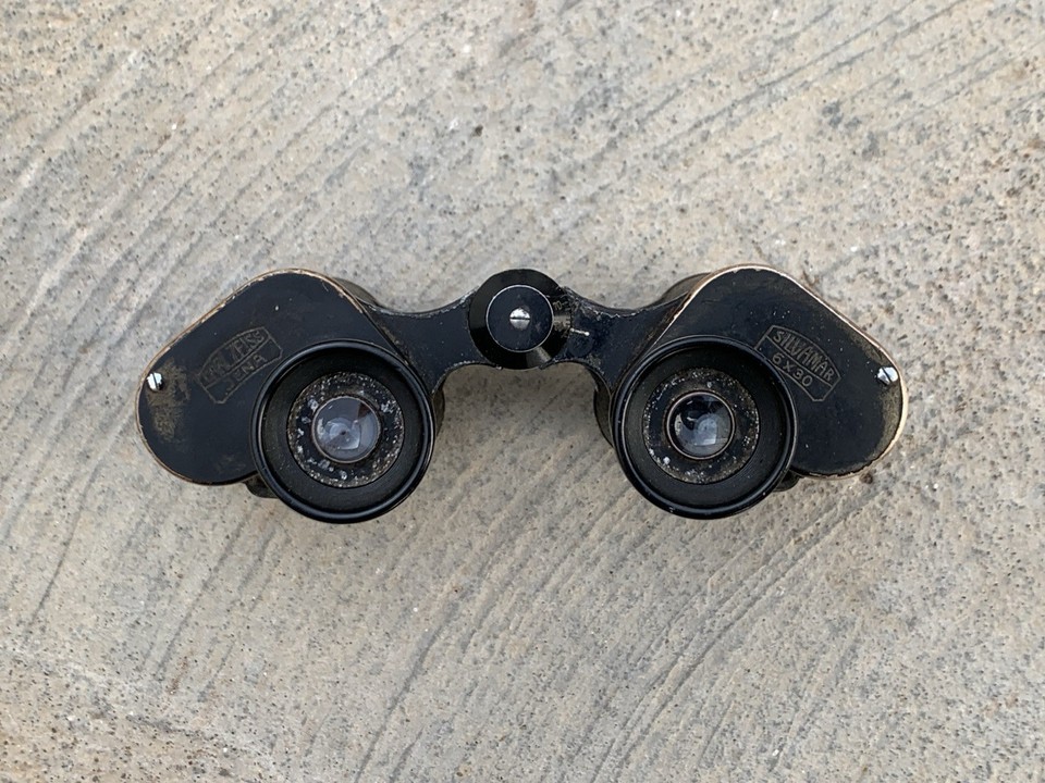 ww2 original german binoculars Carl Zeiss Jena Silvamar 6x30 Fernglas ...