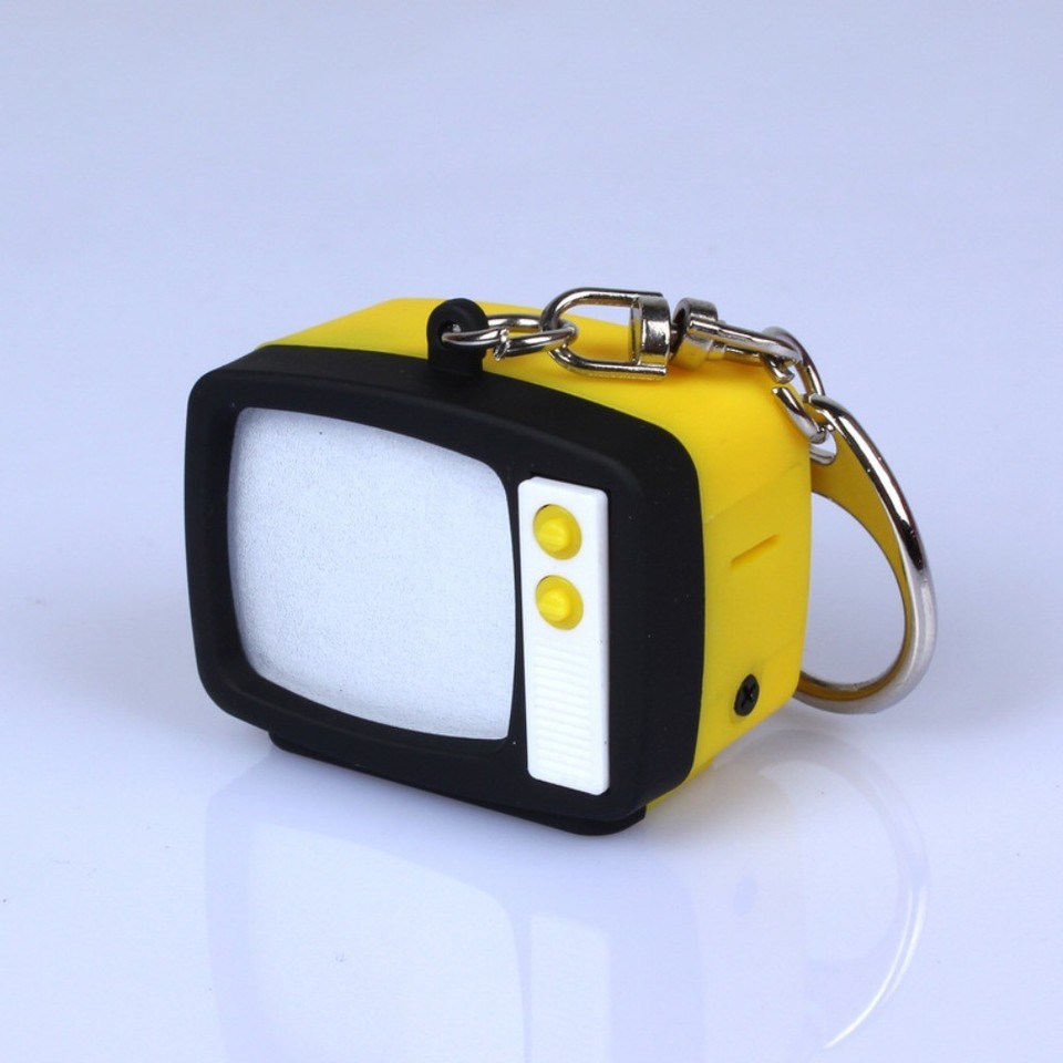 Miniature Television Tv Retro Television Keychain Creative Children Toy ...