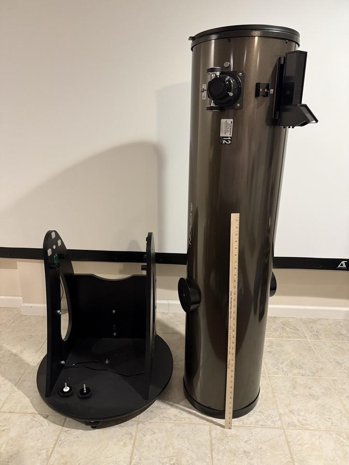 Orion XT12 12” Dobsonian Skyquest Intelliscope Telescope W/ Telrad ...