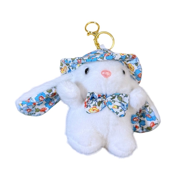 Soft Rabbit Charm Keychain Rabbit Key Holder Ideal for Bag & Car ...