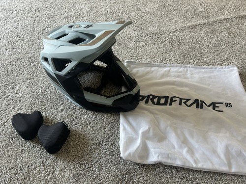 Fox Racing Proframe RS Large Mountain Biking Helmet Racik Light Blue ...