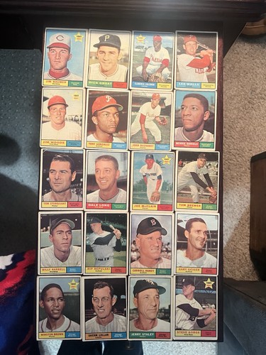 1961 Baseball Card Lot 92 Cards | eBay