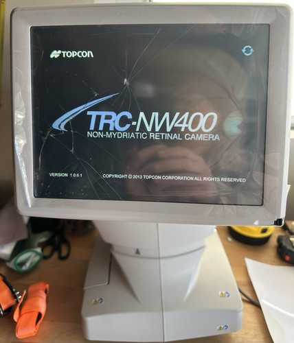 Topcon TRC-NW400 Non-mydriatic Retinal Camera UNTESTED | eBay