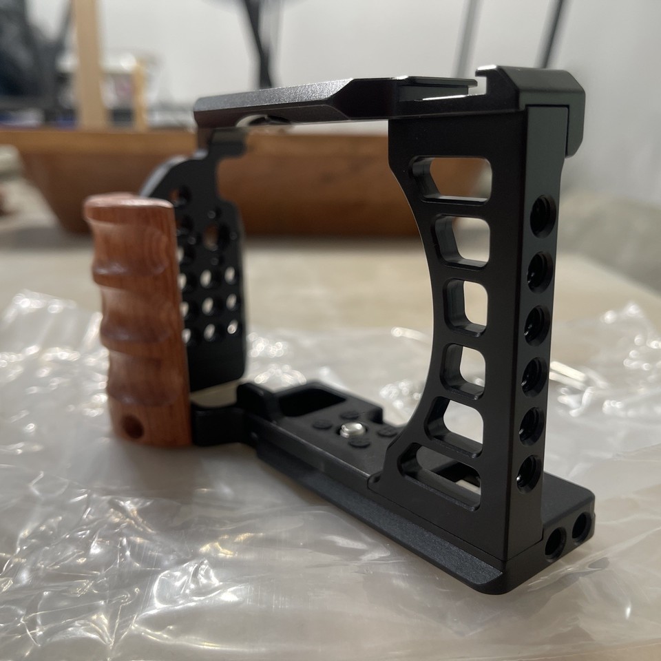 For Sony A6400/A6300/A6100/A6000 Camera Cover Cage Stabilizer Rig Grip ...