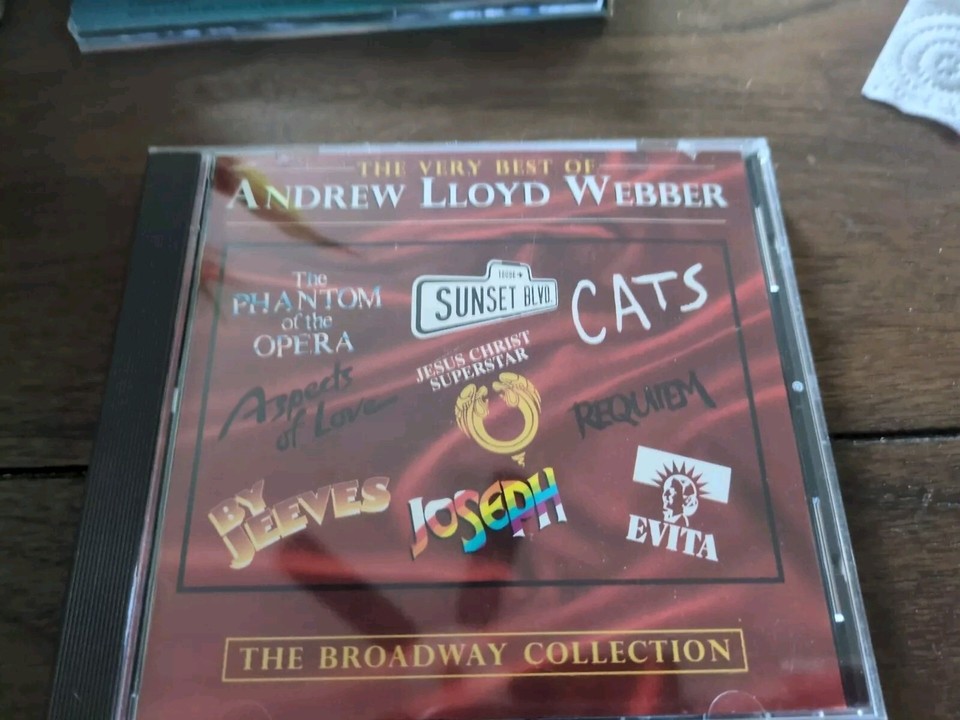 Music of Andrew Lloyd Webber Vol. 1-4 + The Broadway Collection | eBay