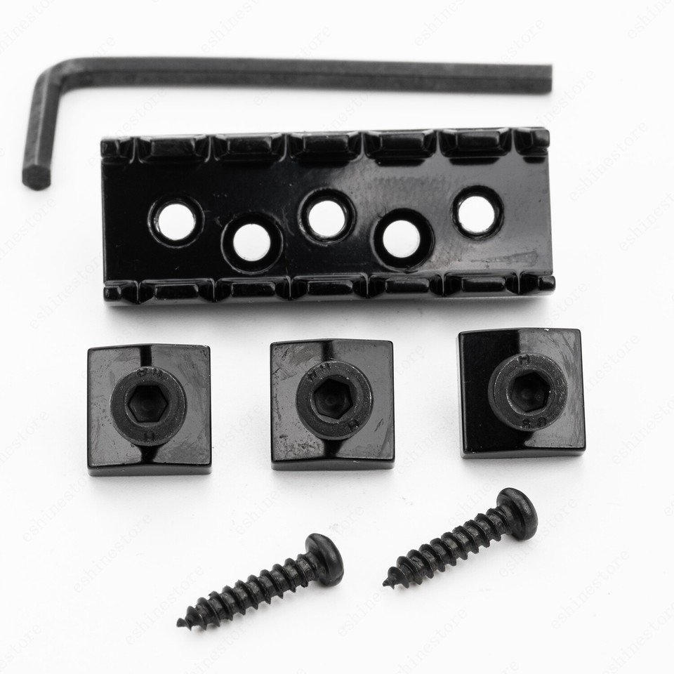 Guitar Locking Nut 42 or 43mm String Lock For Floyd Rose Tremolo Bridge ...