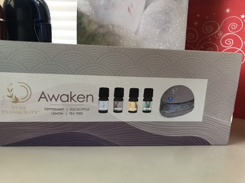 Awaken Wellness Aromatherapy Pure Essential Oils Portable Diffuser ...