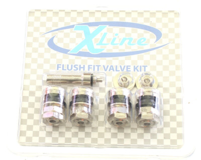 Premium Flush Fit Bolt-In Tyre Valves - Racing Karting Hidden Valves Go ...