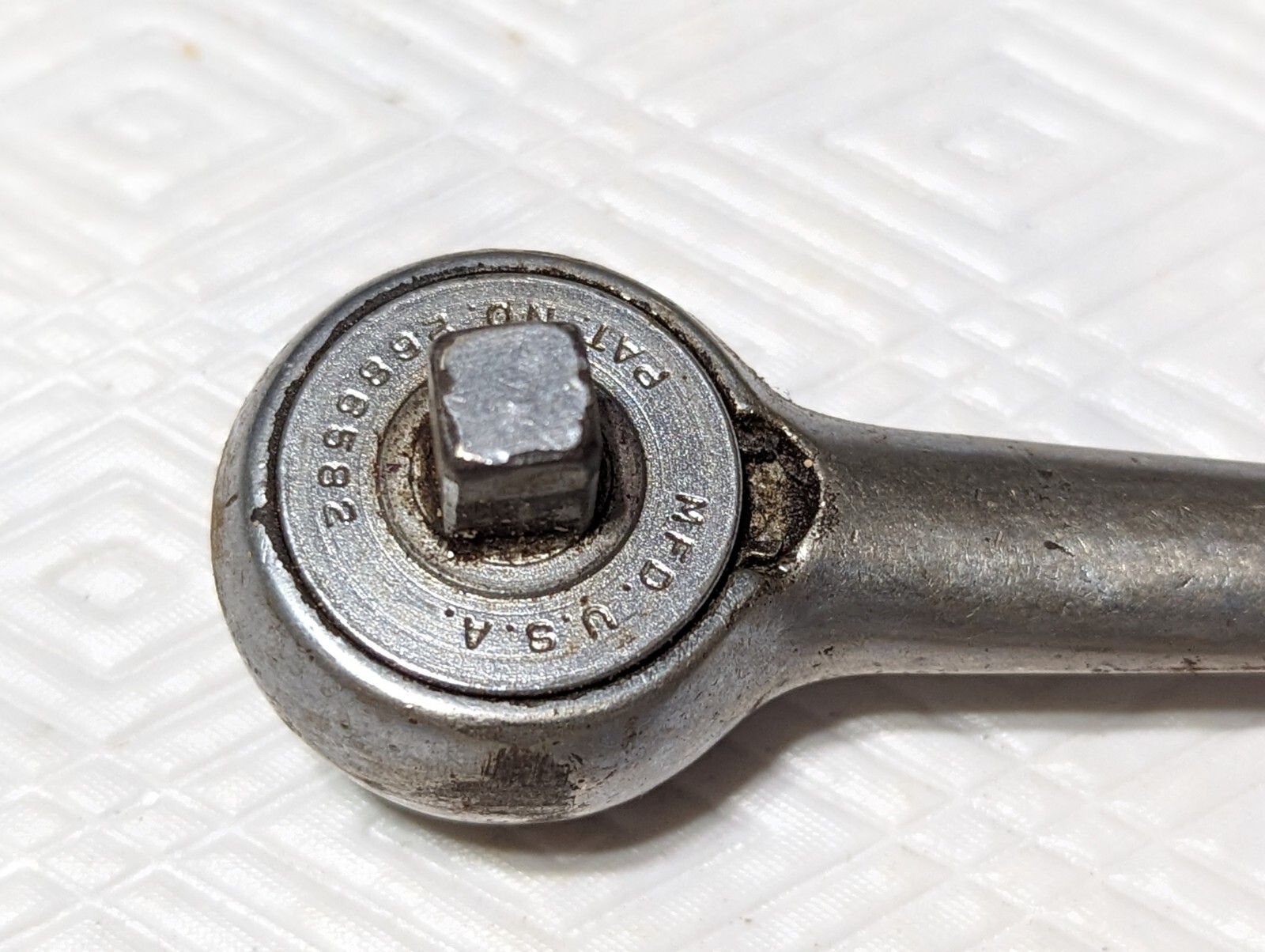 Wizard H2748 1/4" Drive Ratchet Forged in USA Vintage Antique Tools ...