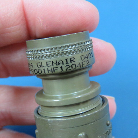 GLENAIR 460FS001NF1204F2 Qty of 1 per Lot BACKSHELL BRAID TERMINATION ...