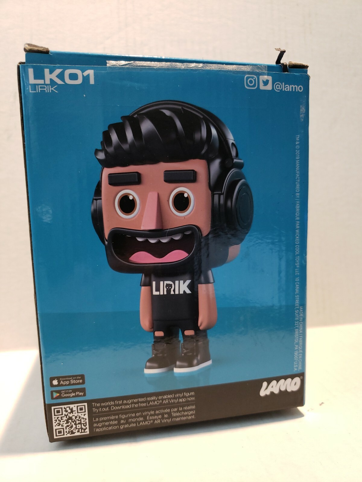 LAMO Vinyl Figure LK01 LIRIK 2019 RR Augmented Reality Enabled Vinyl ...