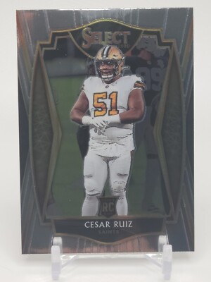 CESAR RUIZ 2020 SELECT PREMIER LEVEL ROOKIE SAINTS MICHIGAN | eBay