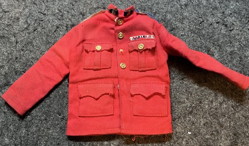 VINTAGE ORIGINAL HASBRO/PALITOY ACTION MAN CANADIAN MOUNTIE RED JACKET ...