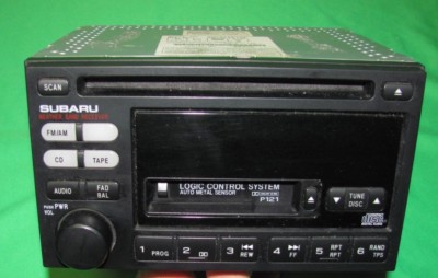 2001 Subaru Outback AM FM Tape Radio CD Player OEM | eBay
