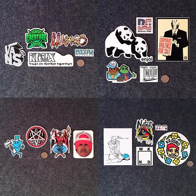 SK8 Stickers - Enjoi, DC, Cliche, Krooked, Vans, Creature, Vans, Nike ...