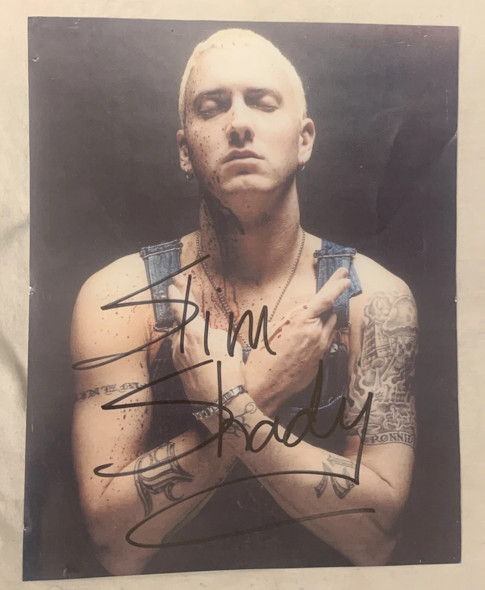 Eminem Slim Shady Autograph