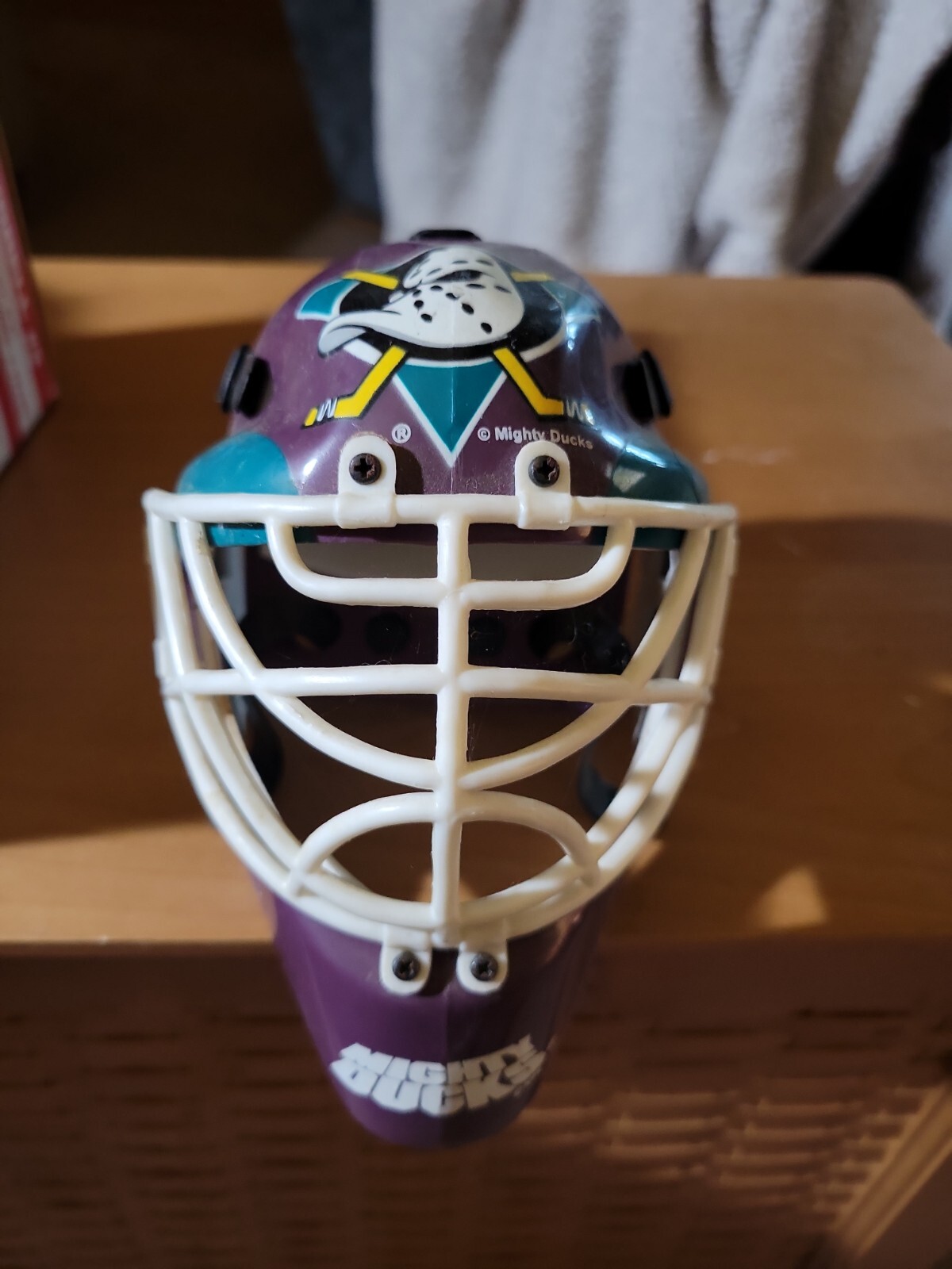 Mighty Ducks Goalie Mask