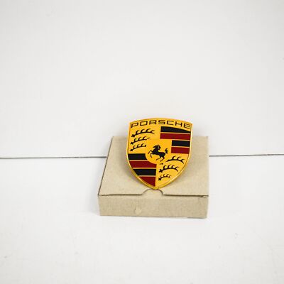 PORSCHE CAYENNE 9PA Front Bonnet Hood Emblem Badge 9P1853601 NEW ...