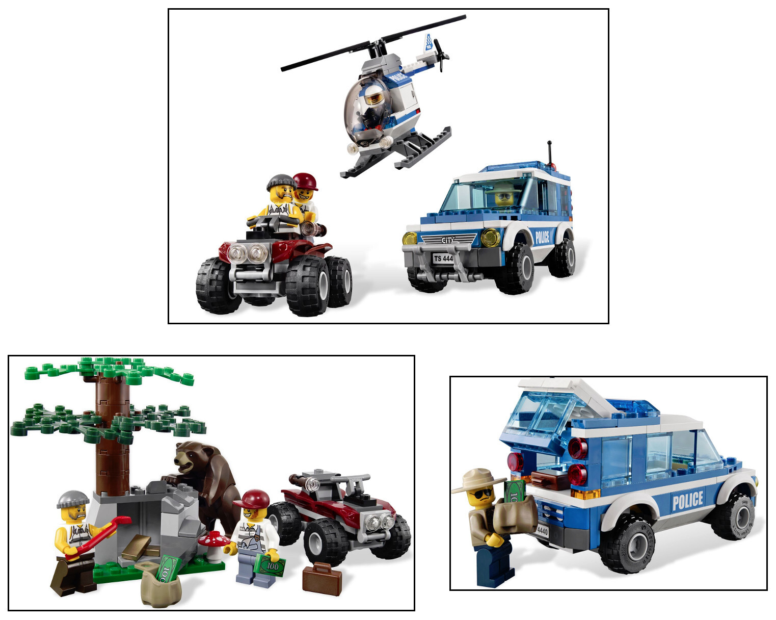 LEGO 4440 Forest Police Station COMPLETE SET (NEW SEALED BAGS) City ...