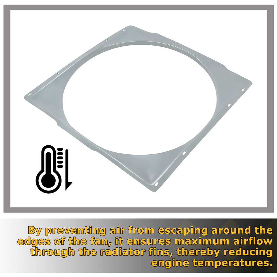 Radiator Fan Shroud For 1995-2004 Peterbilt 357 377 378 379 Models #07 ...