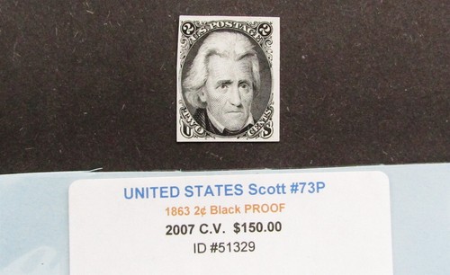 nystamps US Stamp # 73P Mint Proof $150 D20x476 | eBay