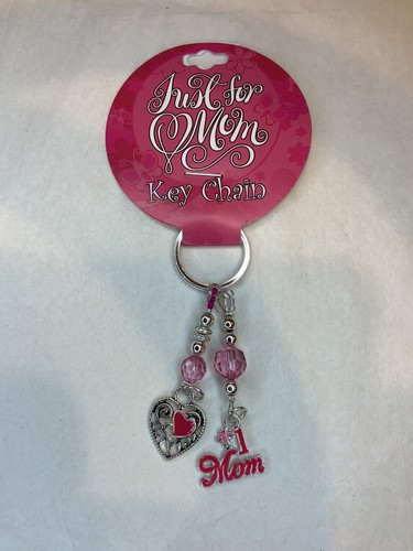 Just For Mom Key Chain DM Merchandise - #1 Mom Beaded Keychain Mother’s ...