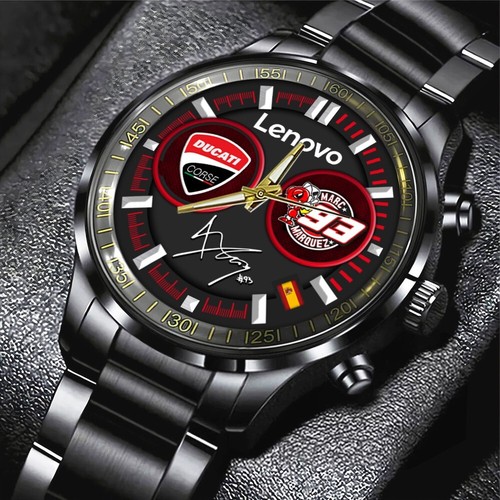 Marc Marquez Stainless Steel Watch – Personalized MotoGP Fan Timepiece ...