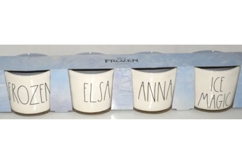 Rae Dunn Disney Frozen Anna Elsa Ice Magic Ramekin Set | eBay