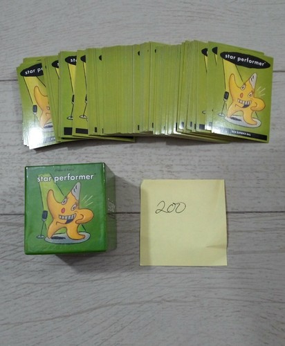 Original Cranium Board Game Replacement Star Performer Deck and Box 200 ...
