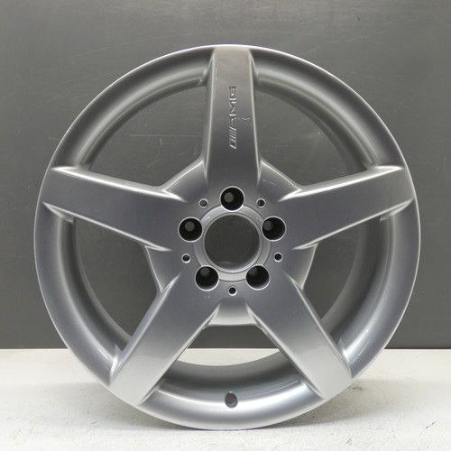 MERCEDES BENZ SLK R171 AMG 18" SILVER FRONT ALLOY WHEEL RIM 7.5J OEM ...