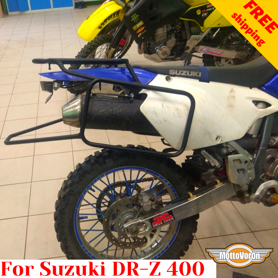 For Suzuki DRZ 400 SM Rack luggage system DRZ 400S Pannier rack ...