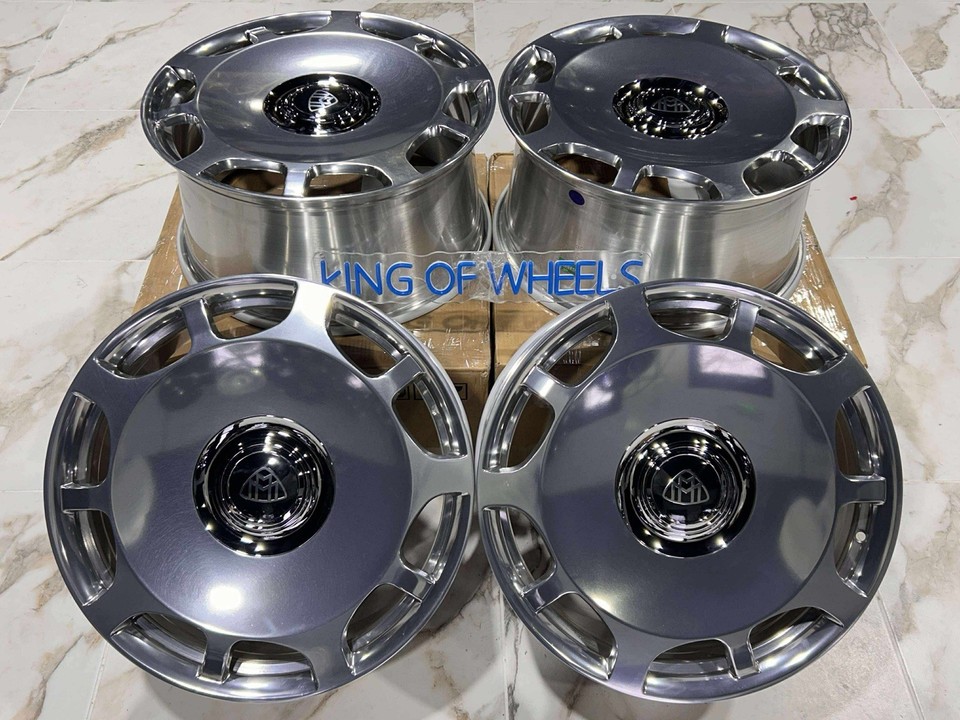 20" S680 MAYBACH STYLE L RIMS WHEELS FITS MERCEDES BENZ W221 W222 S ...