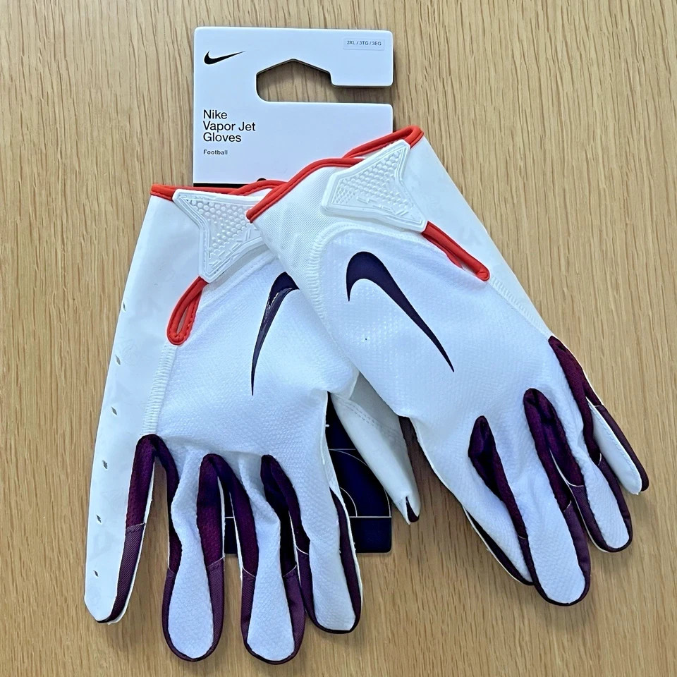 Nike Vapor Jet 7.0 Virginia Tech Hokies PE Football Gloves Men's Size ...