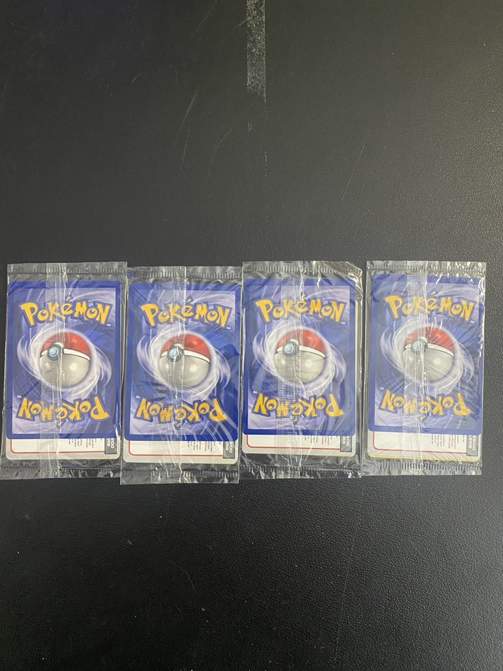 Set of 4 SEALED Black Star Promo WB Movie Pokemon Cards | eBay
