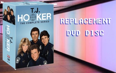 TJ HOOKER : REPLACEMENT DVD DISC : SEASON 2 | DISC 2 (G; CONDITION) ABC ...