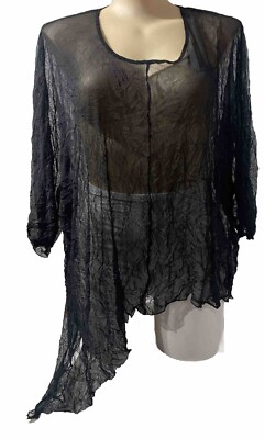 TS Taking Shape Plus Sz L 22 ASAHI TOP Sheer Netted Cover Up NWT | eBay ...