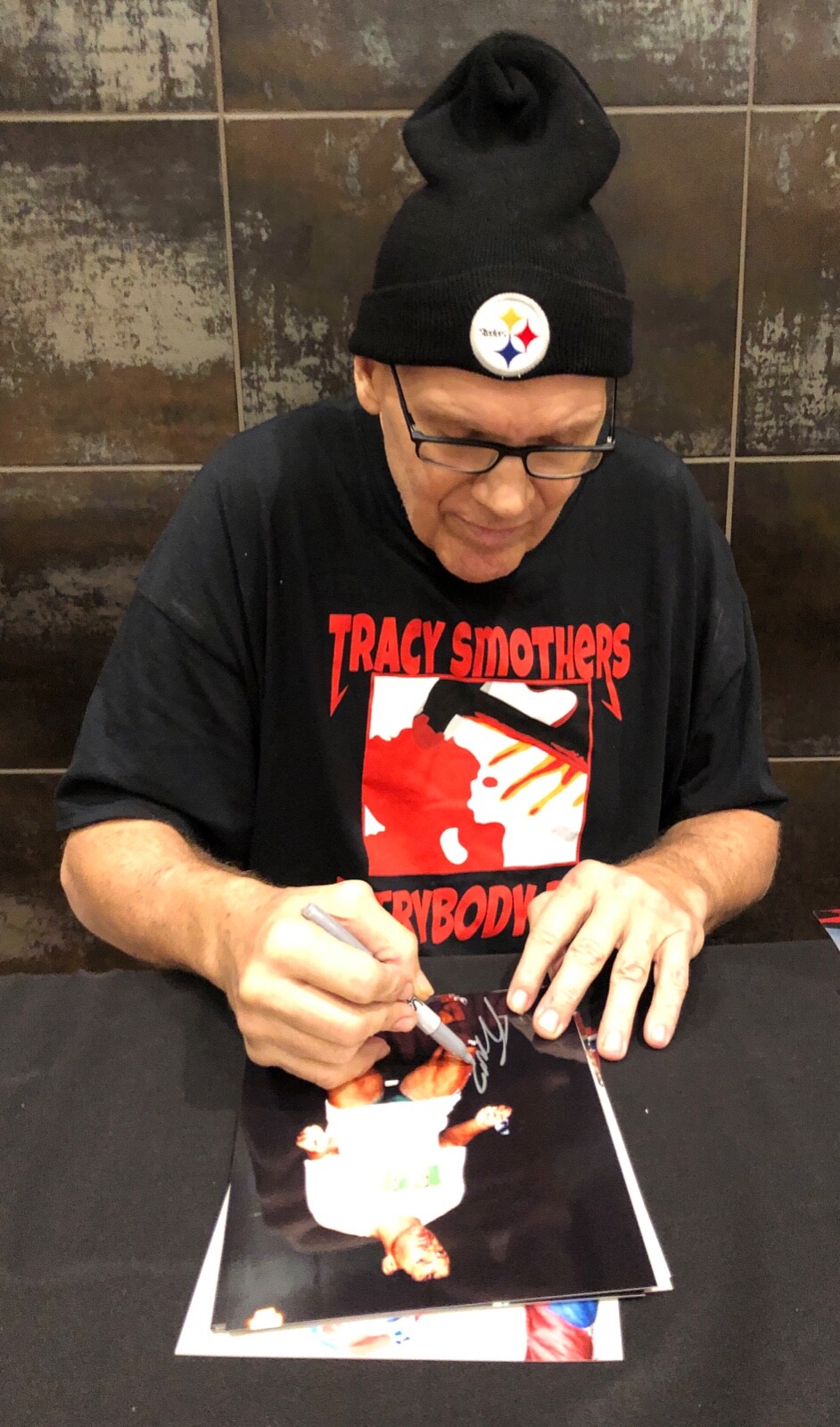 Tracy Smothers Signed WCW Wrestling 8x10 Photo WWE WWF Wrestler ECW FBI ...