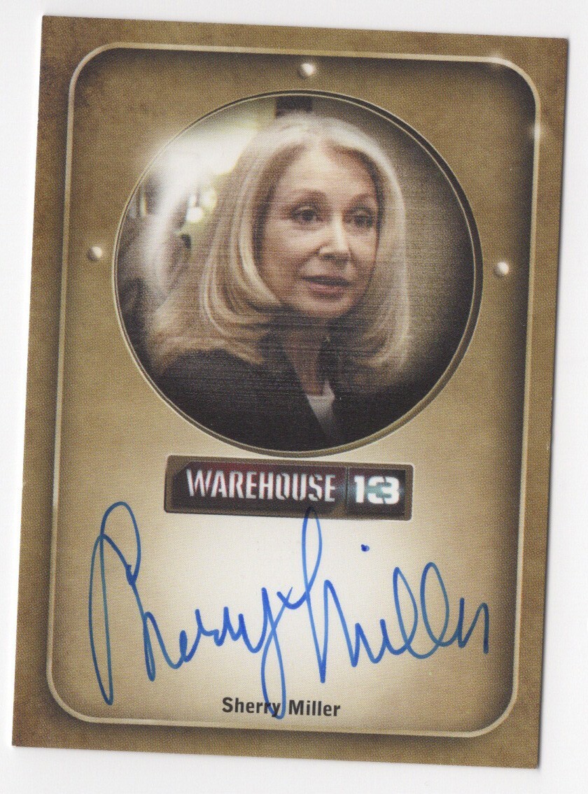 Sherry Miller as Lorna Soliday WAREHOUSE 13 Season 1 Autograph Card Auto | eBay